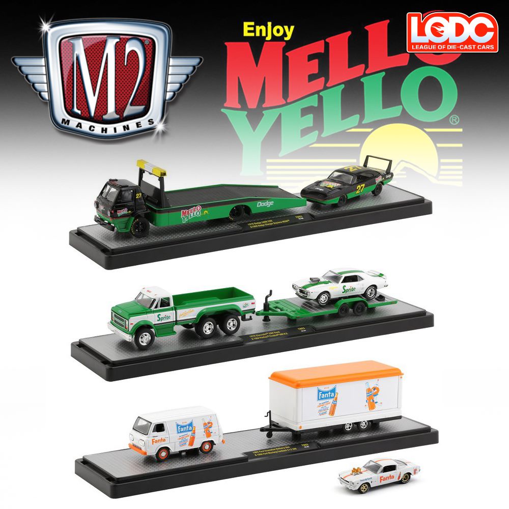 M2 Machines Auto-Haulers Fanta & Sprite Release TW03 | 蝦皮購物