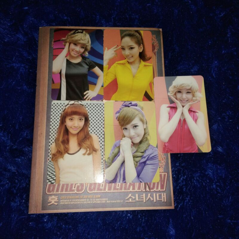 專輯 PC PHOTOCARD SNSD HOOT TAEYEON TIFFANY JESSICA YOONA | 蝦皮購物