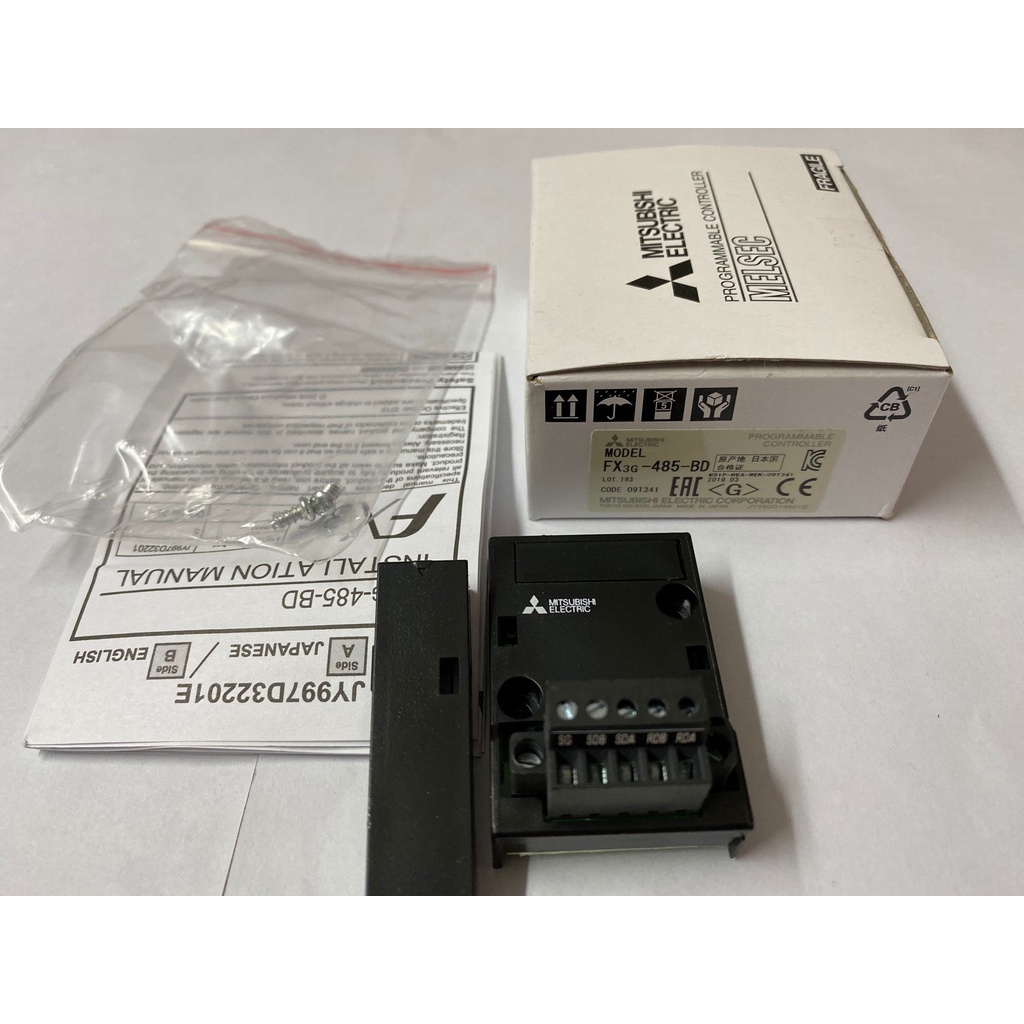 三菱擴展卡FX2N FX3U FX3G FX1S-232-BD FX1N-485-BD FX3SA-422 | 蝦皮購物