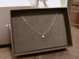 日本 agete 絕版 18K 10分 秘密單鑽項鍊 訂金 | 蝦皮購物