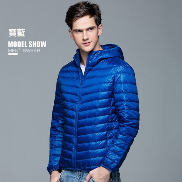 輕薄連帽羽絨衣 QLO-54 寒流剋星 顯瘦修身 微防撥水 贈收納袋 UNIQLO同款【美國熊】 | 蝦皮購物