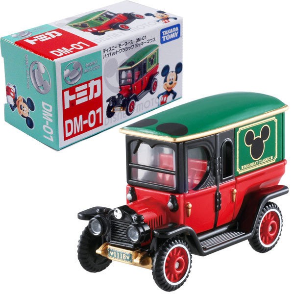 【3C小苑】麗嬰 DS86997 正版 TOMICA Disney DM-01 經典米奇車 米奇 老爺車 古董車 迪士尼 | 蝦皮購物