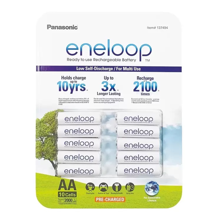 【panasonic】eneloop Pro 電池 充電器套組 3號 6 4號 4 3號 10 4號 10 好市多 高階 蝦皮購物