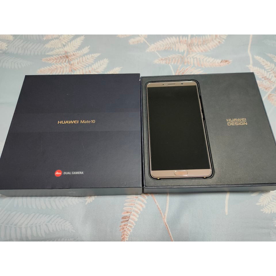 Huawei 華為 Mate 10（4G+64G）4G手機 八核 6吋智慧手機(摩卡金) 盒裝 | 蝦皮購物