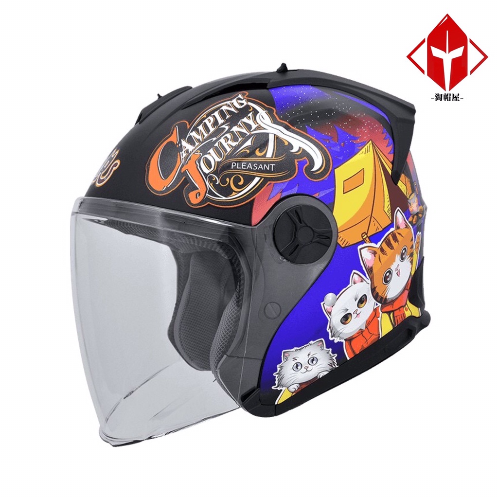 M2R 安全帽 J-X 5 消光黑 全可拆 抗UV鏡片 浮動鏡片座 半罩《淘帽屋》 | 蝦皮購物