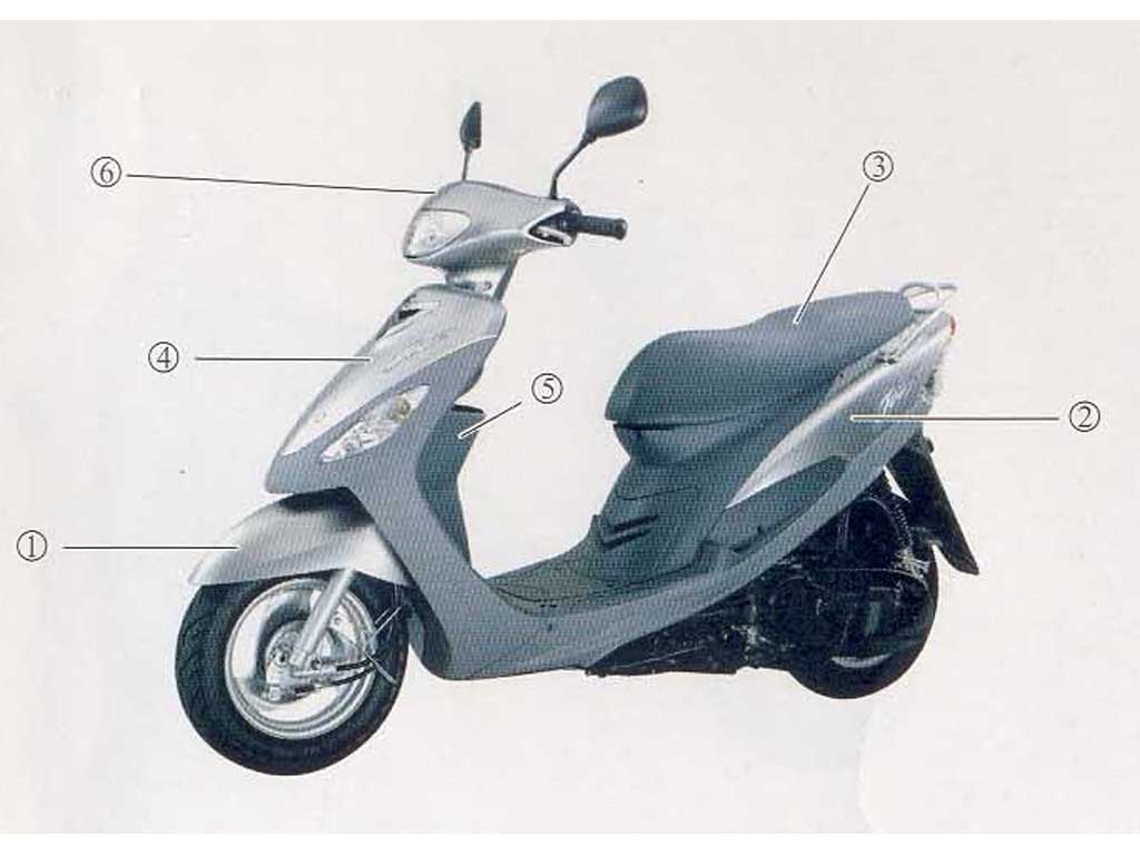 YAMAHA 原廠 Jog Sweet 100 啟動 右開關 把手開關 2 料號：5WC-H3975-01 | 蝦皮購物