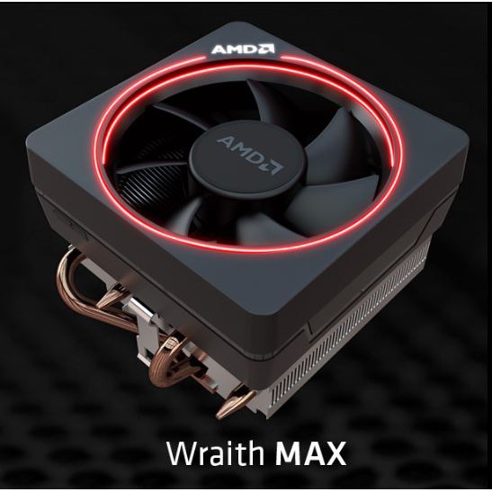 AMD 原廠 幽靈風扇 WRAITH MAX RGB CPU 散熱器 信仰燈 支援 AM4 Ryzen | 蝦皮購物