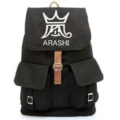 【現貨】 嵐 Arashi LOGO款 時尚百搭雙肩帶背包 書包 | 蝦皮購物