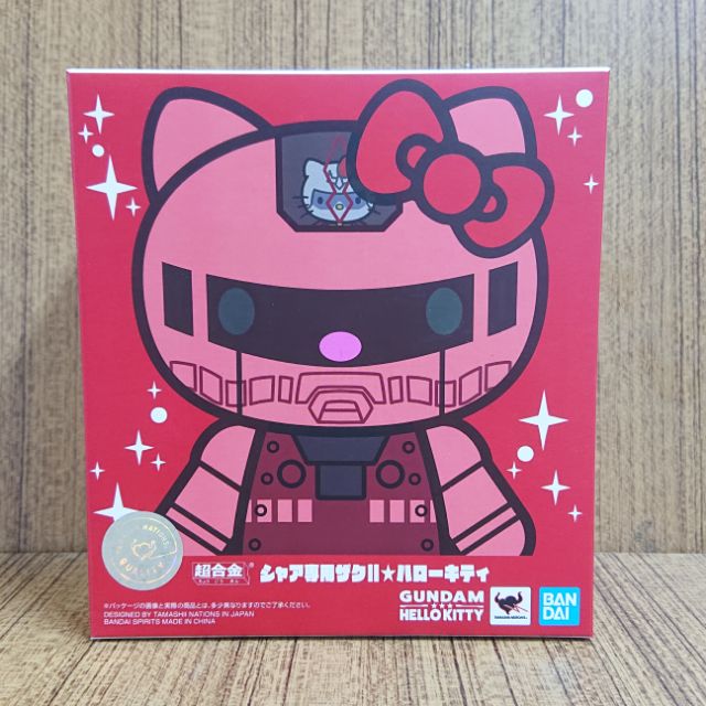 [現貨] 萬代 Bandai 超合金 Hello Kitty Rx 78 2 初鋼 紅薩克 鋼彈凱蒂貓 蝦皮購物