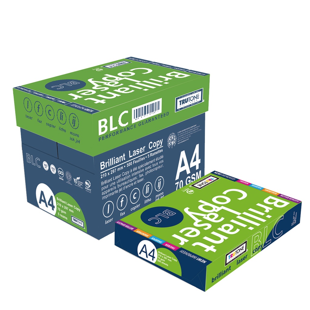 BLC多功能影印紙｜三種規格-A4 B4 A3 ｜70g /500張/包 5包/箱｜辦公用紙 事務用紙 列表機 影印機 | 蝦皮購物