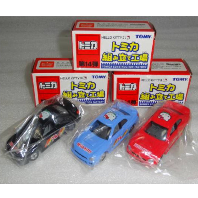 TOMY TOMICA 舊藍標 組立工場 工廠 Hello Kitty 速霸陸 硬皮鯊 SUBARU WRX STI | 蝦皮購物