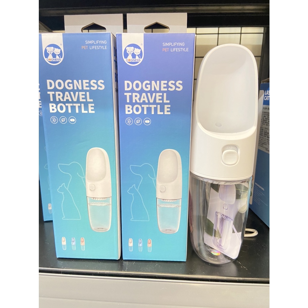 DOGNESS 多尼斯 寵物外出水壺 輕便水壺 便攜飲水杯 / 白、藍、粉 3色 | 蝦皮購物