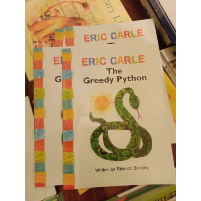 【誠信圖書】台灣發貨the greedy python 貪婪的蟒蛇英文繪本 | 蝦皮購物