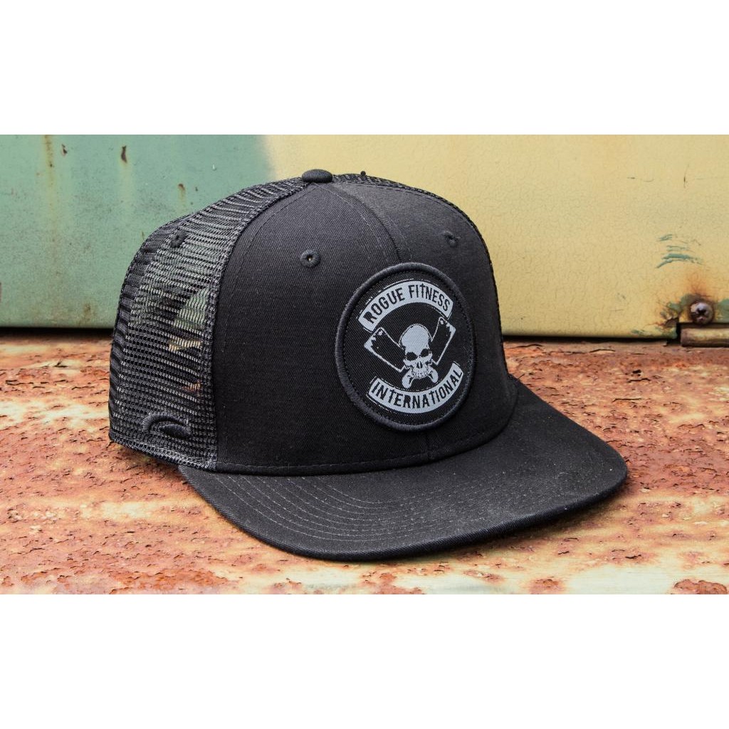 【ROGU4E大叔愛健身】ROGUE INTERNATIONAL FLAT BILL HAT 卡車網帽 Crossfit | 蝦皮購物