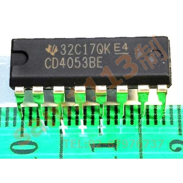 113邏輯閘 CD4051 BE DIP-16 TI 模擬多工/解複用 MC14051 HEF4051 >>10個 | 蝦皮購物