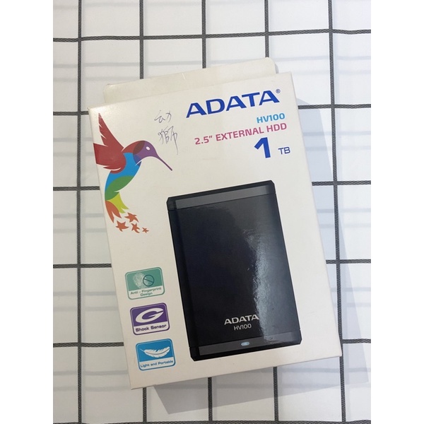 ADATA威剛 HV100 全新-外接式硬碟 1TB 2.5吋 可議價 | 蝦皮購物