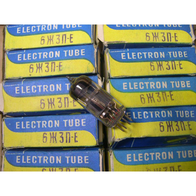 【管家】USSR 6J3P-E (=中國 6J3 = 美 6AG5 =歐 EF96 ) 全新蘇聯製真空管 | 蝦皮購物