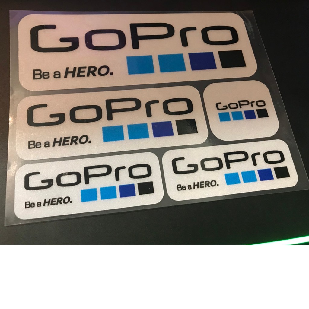 萊特 機車精品 2019 GoPro 3M反光貼紙 | 蝦皮購物