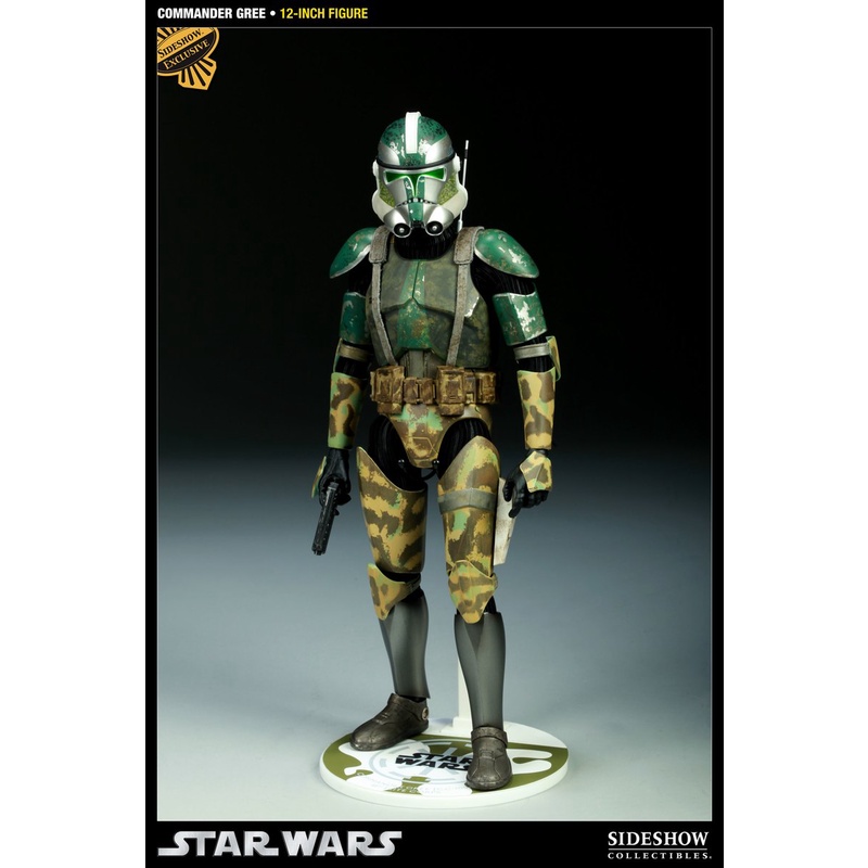 (出清）sideshow 星際大戰 尤達 複製人軍官 commander gree 全新未拆現貨 | 蝦皮購物