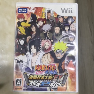 Wii 火影忍者疾風傳 忍界大戰Ex2 | 蝦皮購物