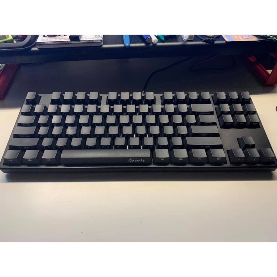 Ducky 80% 側刻中文 銀軸 機械式鍵盤 | 蝦皮購物