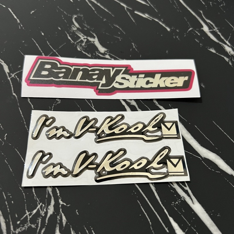 我是 V-KOOL IMVKOOL 標誌貼紙 | 蝦皮購物