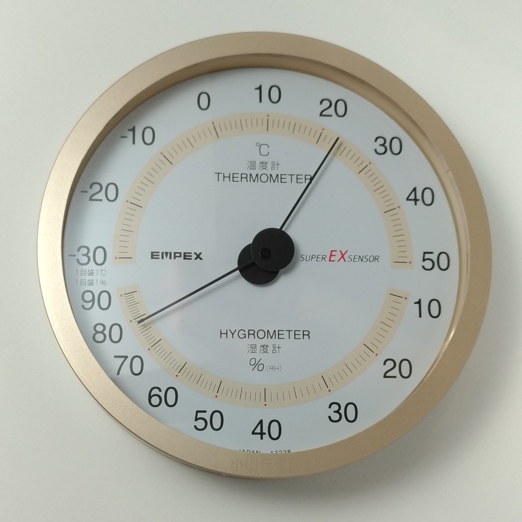 -小山丘書房- 日本製 高品質EMPEX溫溼度計 高準度Super EX SENSOR | 蝦皮購物