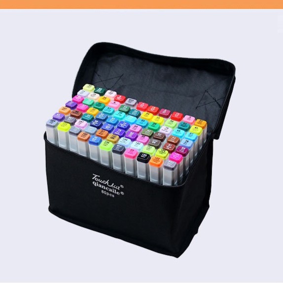 touch liit酒精油性麥克筆6代雙頭設計出墨細緻均勻60色有6種組合可選 | 蝦皮購物