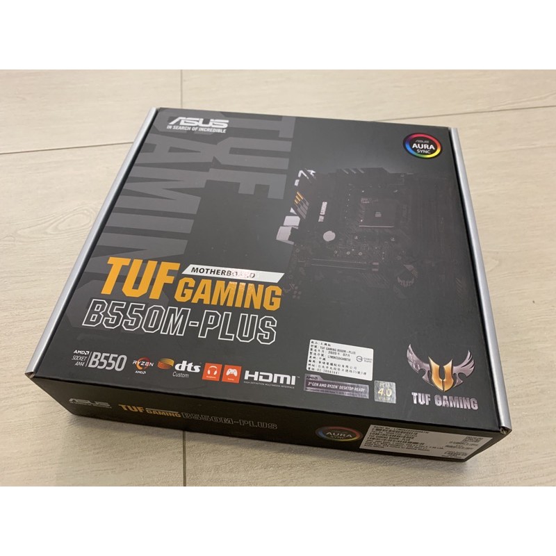全新 ASUS華碩 TUF B550-M plus 主機板 含全新WD SN550 250G | 蝦皮購物