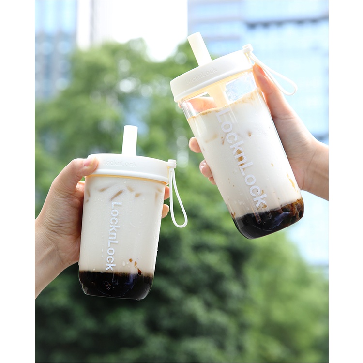 【少量現貨、登記預購】樂扣樂扣奶茶杯（Lock&Lock）360° 搖擺吸管杯｜700mL • 520mL | 蝦皮購物