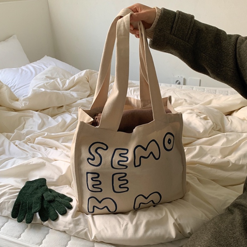 抵台！經典熱銷款 韓國Second Morning－Semo bag！韓國文創設計款布袋！耐用推薦！ | 蝦皮購物