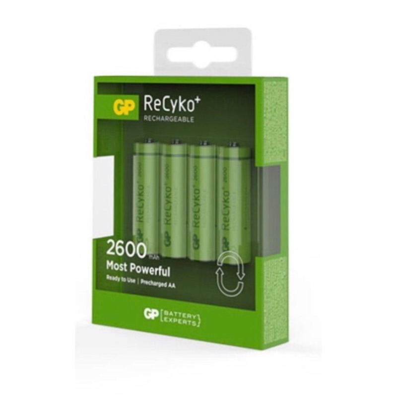 GP-2600mAh 3號鎳氫充電池4入 | 蝦皮購物