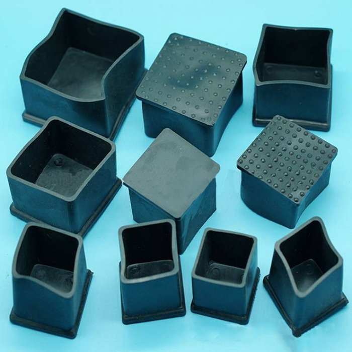 【susumy】方形 軟橡膠 堵頭 凳子 腳套 PVC 管外套 外塞 皮套 膠套 軟膠塞 防水帽 孔堵 | 蝦皮購物