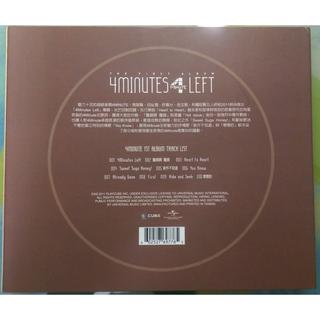 [二手CD]4Minute第一張專輯-4MINUTE LEFT(台壓版) | 蝦皮購物