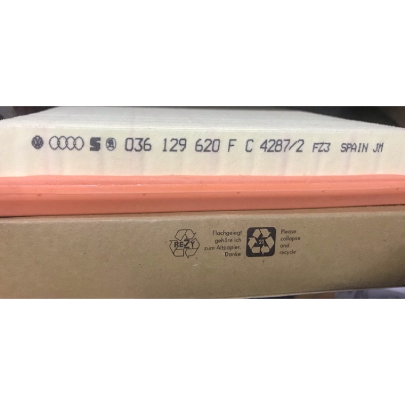 《歐馬國際》 036129620F Lupo polo 空氣濾芯 空氣芯 空氣濾網 德國原廠 副廠 | 蝦皮購物