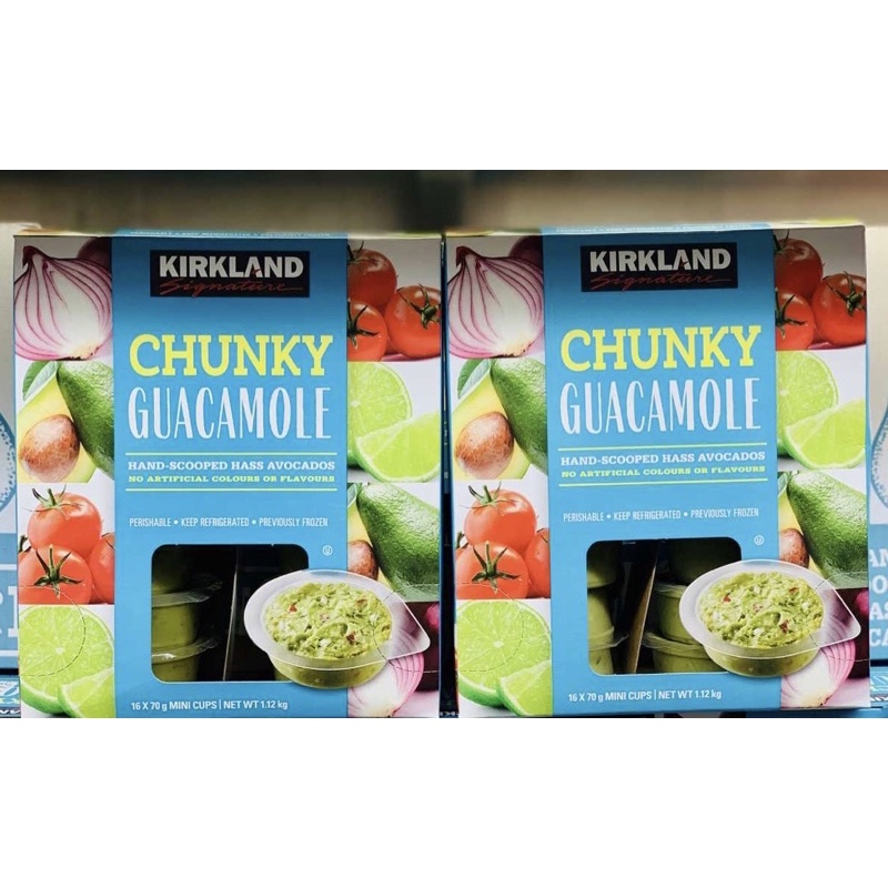 好市多KIRKLAND SIGNATURE 科克蘭粗粒酪梨醬迷你杯 #1410135（低溫宅配） | 蝦皮購物