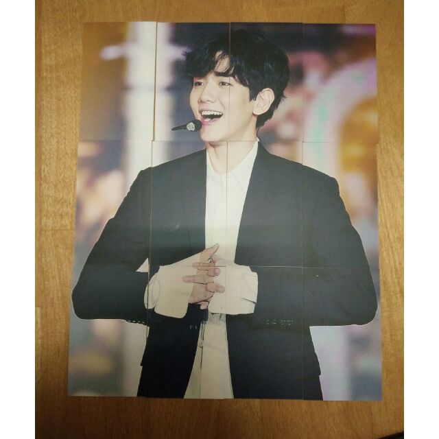 EXO集資禮 伯賢拼圖小卡 GNML 飯繪 伯賢 燦烈 世勳 Chen Kai Xiumin lay D.O | 蝦皮購物