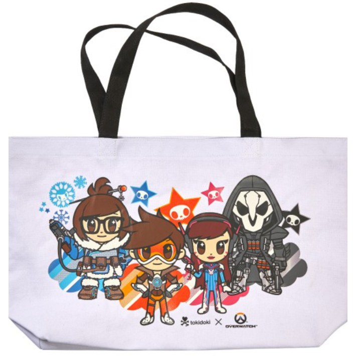 全新 正品 暴雪娛樂 Blizzard 鬥陣特攻 OVERWATCH x TOKI DOKI 聯名款 手提包 限量 | 蝦皮購物