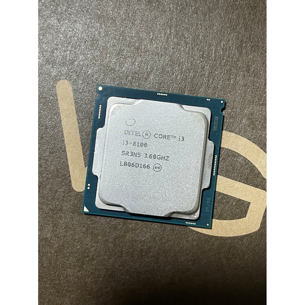 Intel Core i3 8100 3.0G 6M 4C4T 1151 14nm CoffeeLake 正式版 CPU | 蝦皮購物