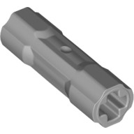 Lego樂高 42195 26287 淺灰色 Axle Connector 3L 科技 十字連接器6273212 | 蝦皮購物