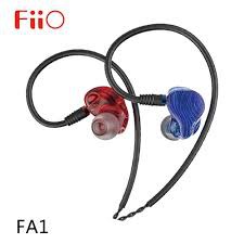視聽影訊 FiiO FA1 高解析Hi-Fi樓氏單動鐵 MMCX 可換線耳機—三音均衡分頻/樓氏純動鐵/無氧銅鍍銀線 | 蝦皮購物