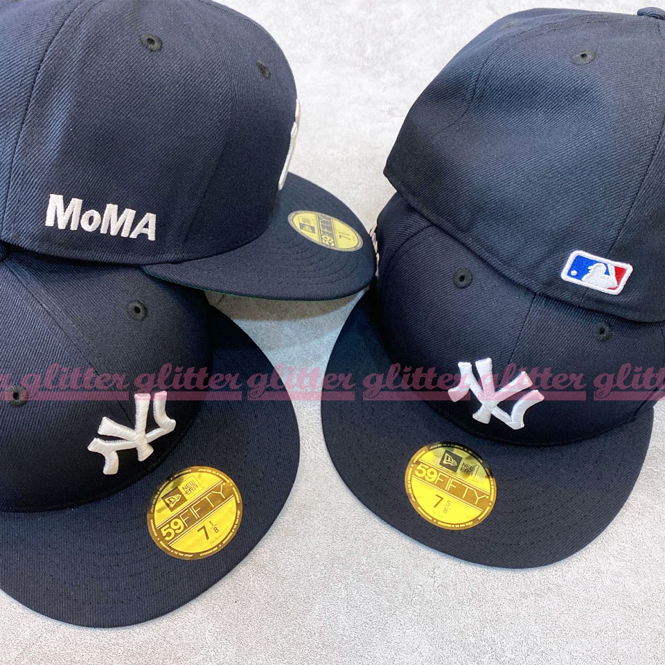 glitter。美線 New Era x MOMA 聯名款 Yankees 紐約 洋基隊 NY 全封帽 棒球帽 MLB | 蝦皮購物
