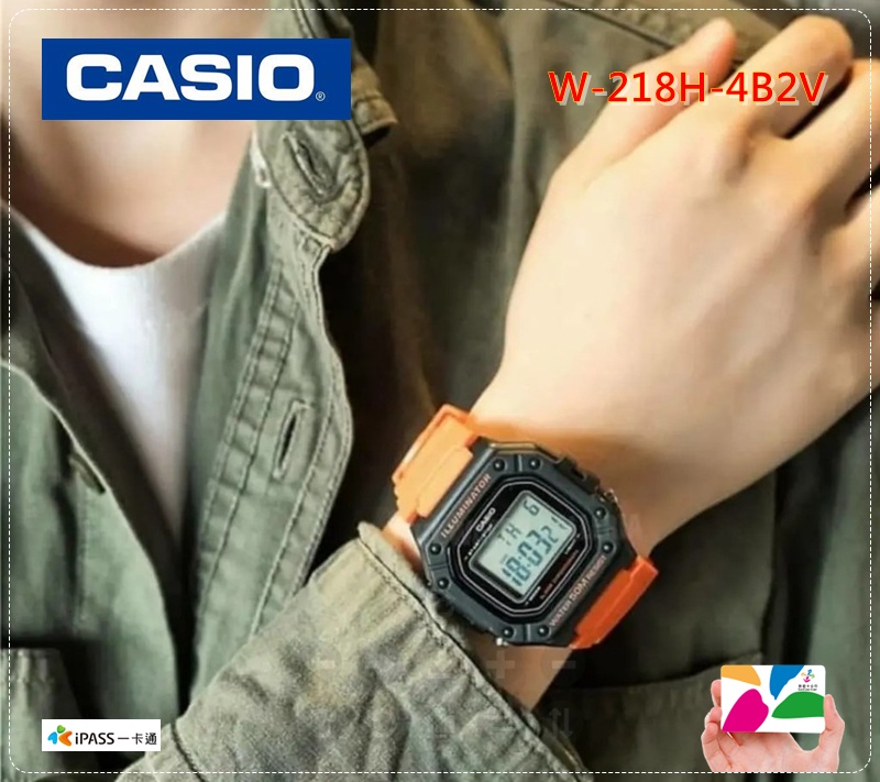 👽台灣CASIO原廠公司貨(3224機芯)經典運動型+1/100 秒碼錶+50米防水悠遊卡(一卡通)手錶(附原廠保證書) | 蝦皮購物