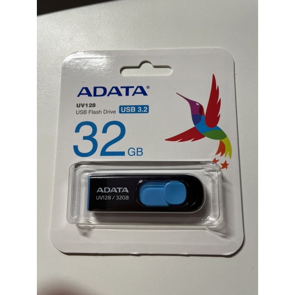 原廠 ADATA 威剛 32G 隨身碟 UV128 伸縮碟 | 蝦皮購物