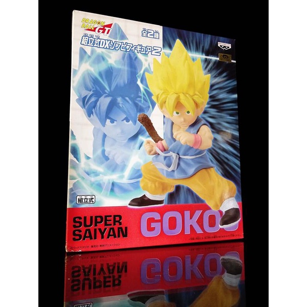 2FE-7 櫃 ： GOKO SUPERSAIYAN 超級賽亞人 悟空 組立式 DX DRAGON BALL GT 富貴 | 蝦皮購物