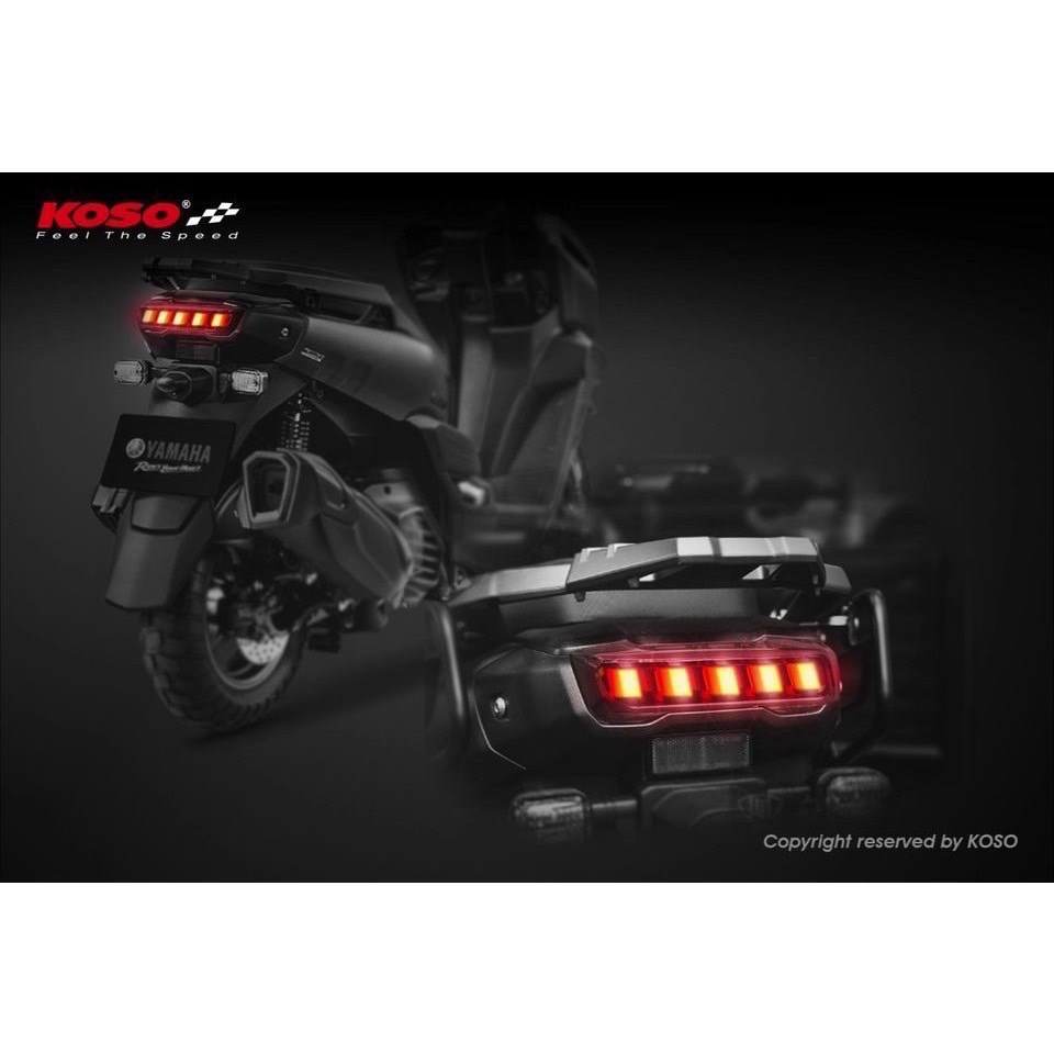 KOSO 焰石 後燈組 水冷 BWS 專用 尾燈 LED 後燈 | 蝦皮購物