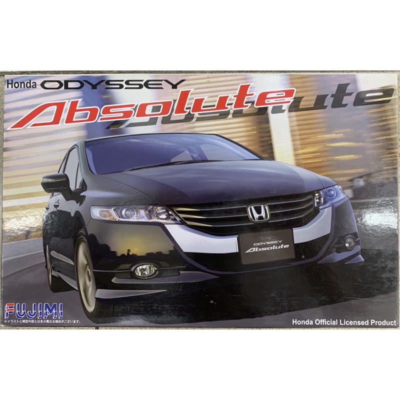 特價現貨 FUJIMI 富士美 1/24 HONDA 喜美 ODYSSEY ABSOLUTE 塑膠組裝模型車 | 蝦皮購物
