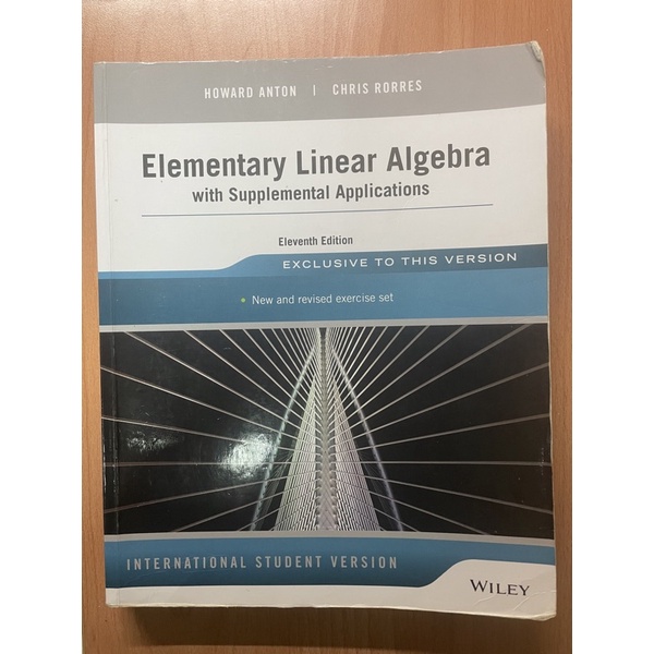 Elementary Linear Algebra | 蝦皮購物