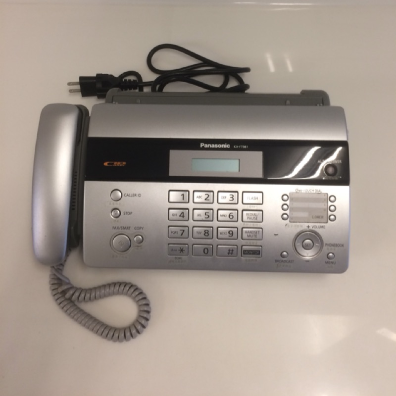 Panasonic 國際牌感應式三合一傳真機 KX-FT981 | 蝦皮購物