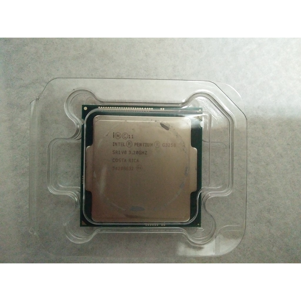 Intel Pentium G3258 CPU 3M Cache, 3.20 GHz 20周年紀念版 2手良品 | 蝦皮購物